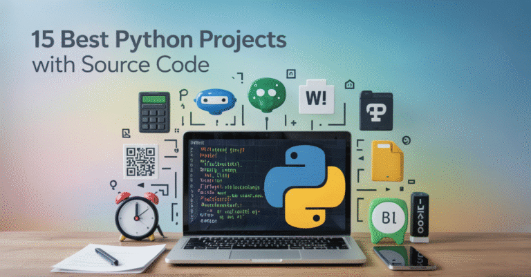 15 Best Python Projects with Source Code (Practice + Portfolio Ready)