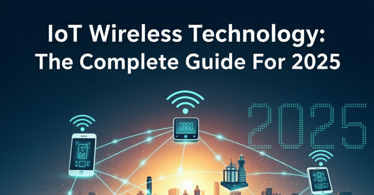 IoT Wireless Technology: The Complete Guide For 2025